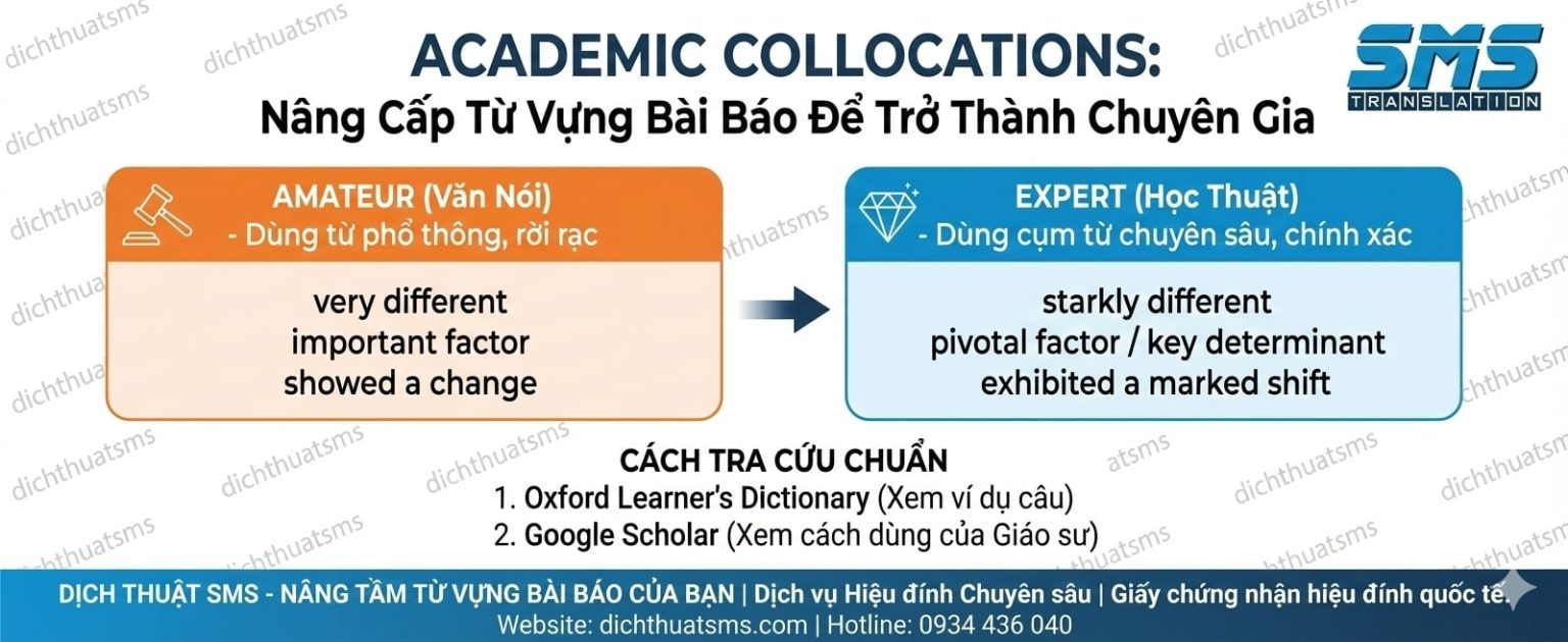 Academic Collocations: Nâng Cấp Từ Vựng Tiếng Anh Học Thuật Để Tránh ...